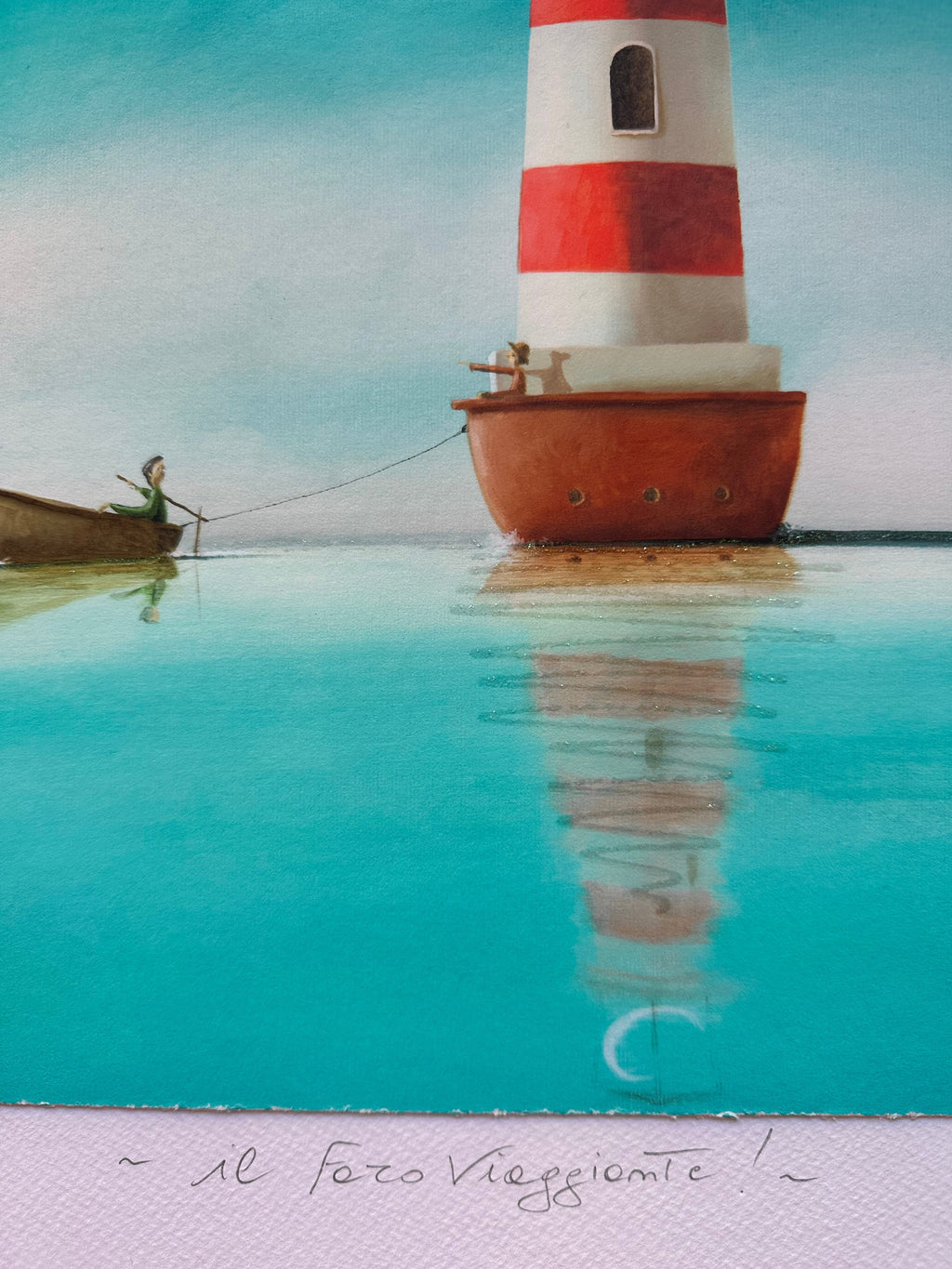 "Il Faro viaggiante!" | Diego Santini – Arte Pentagono™